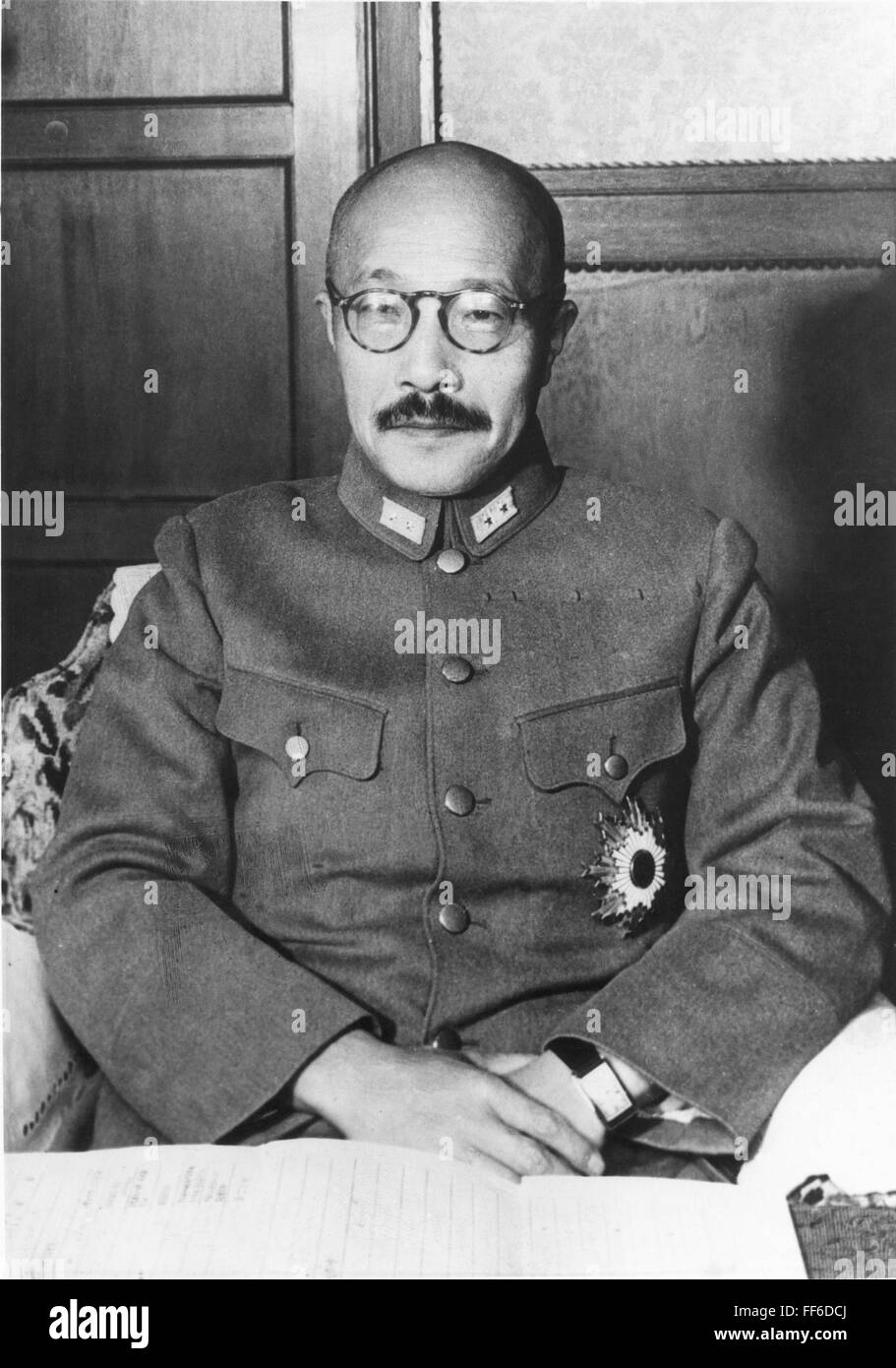 HIDEKI TOJO (1885-1948). /nJapanese general and prime minster ...
