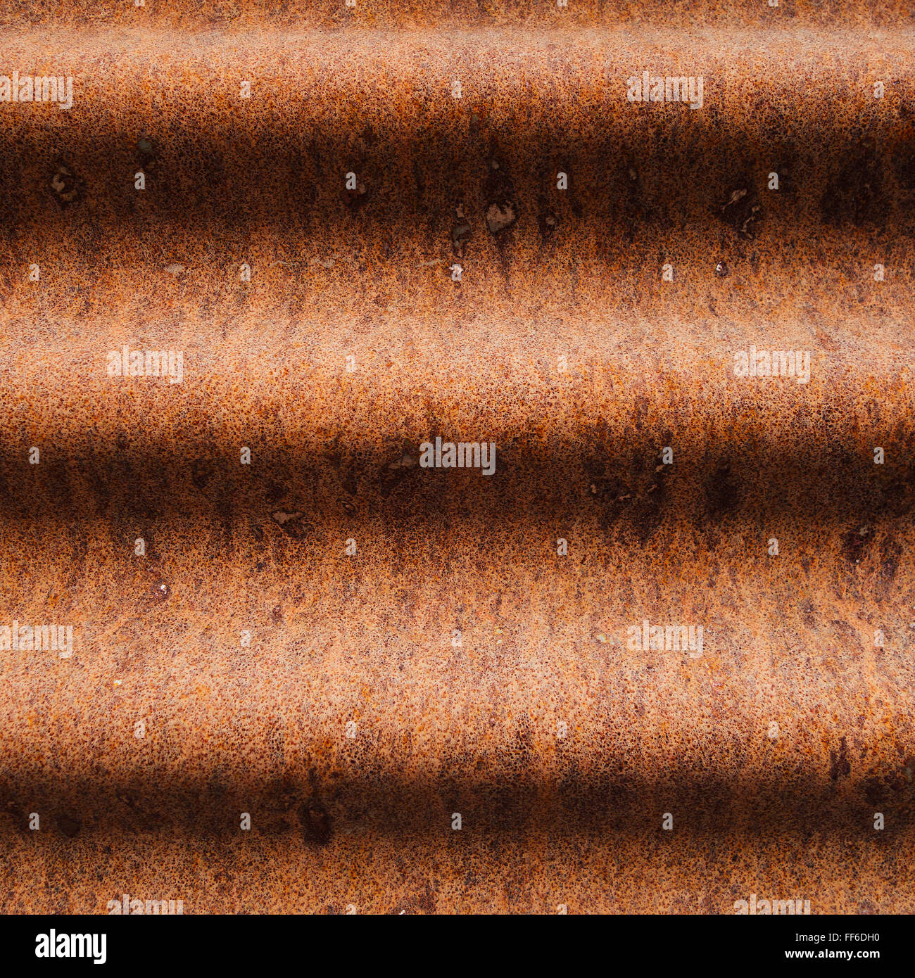 Rusted metal fence with ridges Stock Photo - Alamy