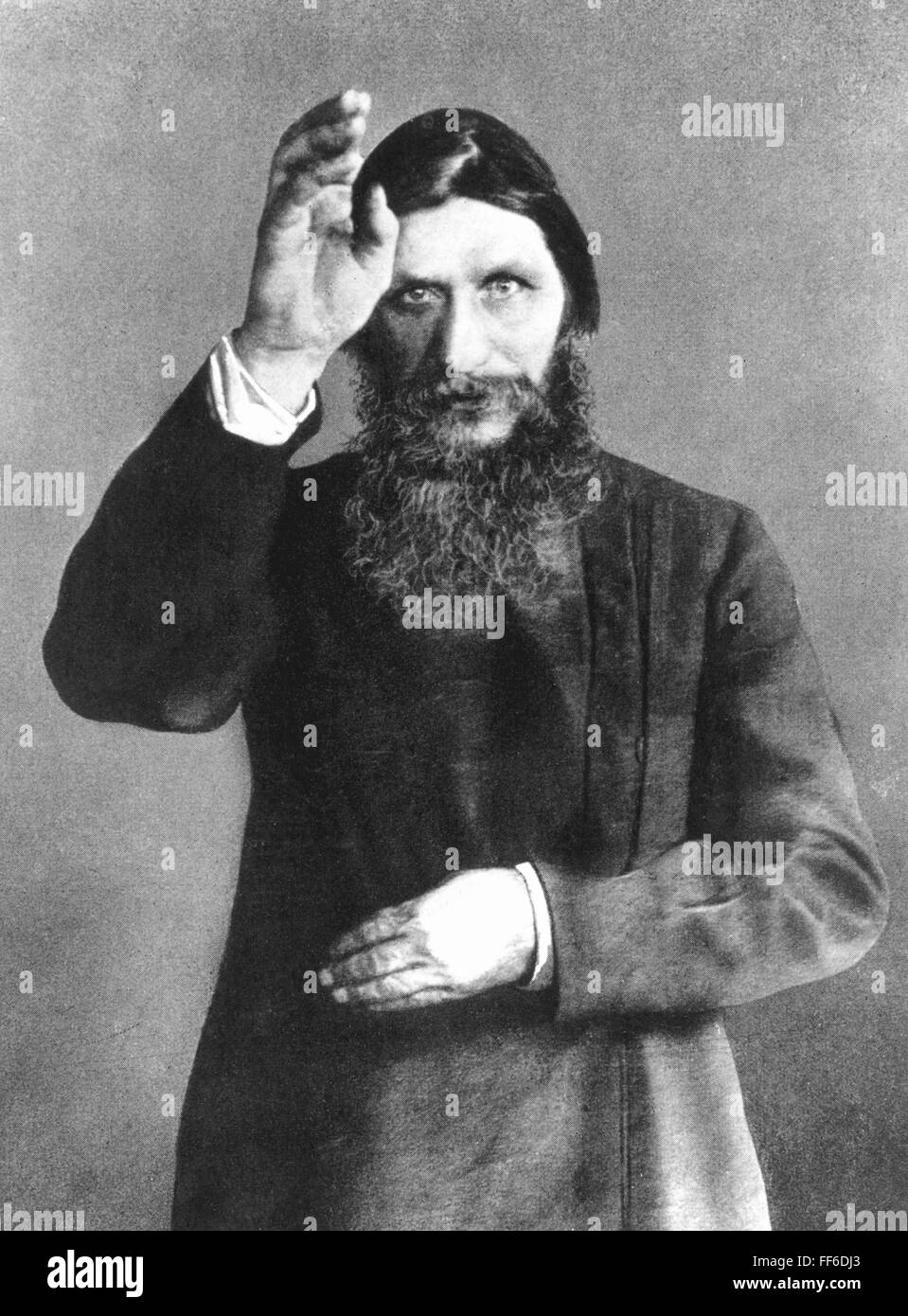 GRIGORI EFIMOVICH RASPUTIN /n(c1871-1916). Russian monk Stock Photo - Alamy