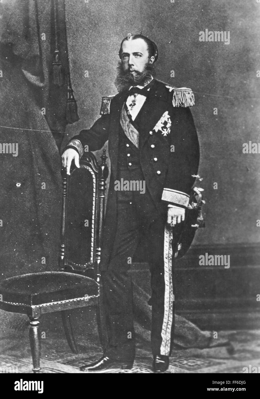 EMPEROR MAXIMILIAN /n(1832-1867). Archduke of Austria and Emperor of Mexico, 1864-67 ...