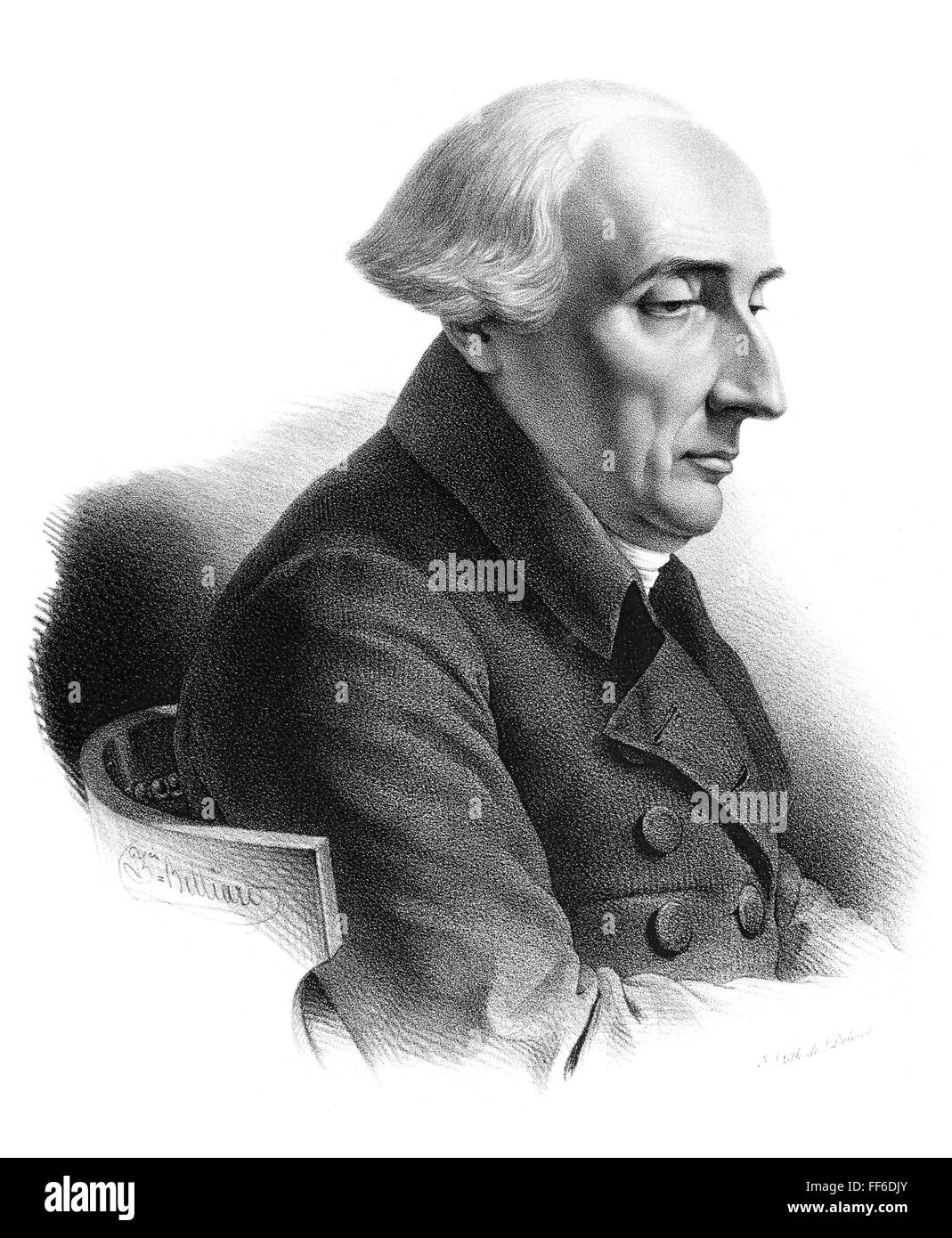 JOSEPH-LOUIS LAGRANGE /n(1736-1813). French (Italian-born ...