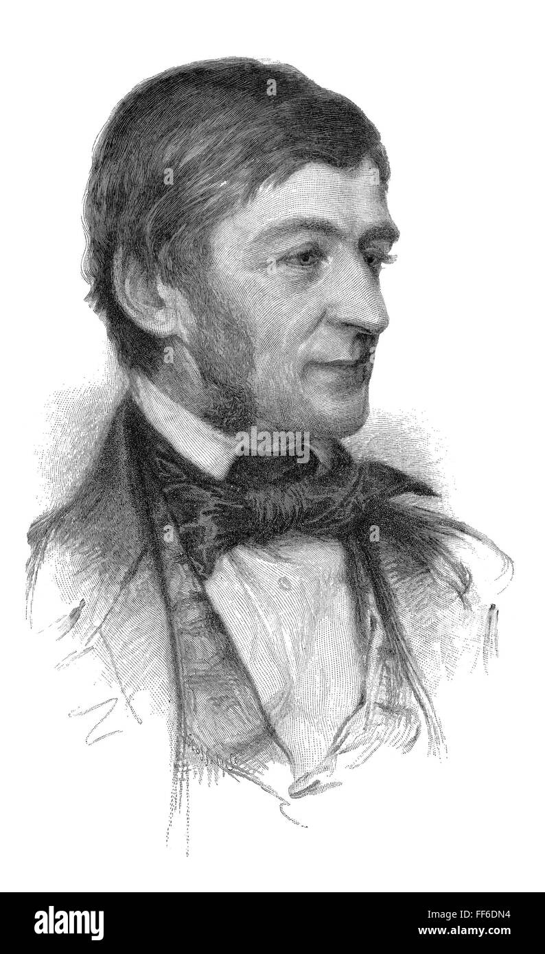 RALPH WALDO EMERSON /n(1803-1882). American philosopher and man of ...