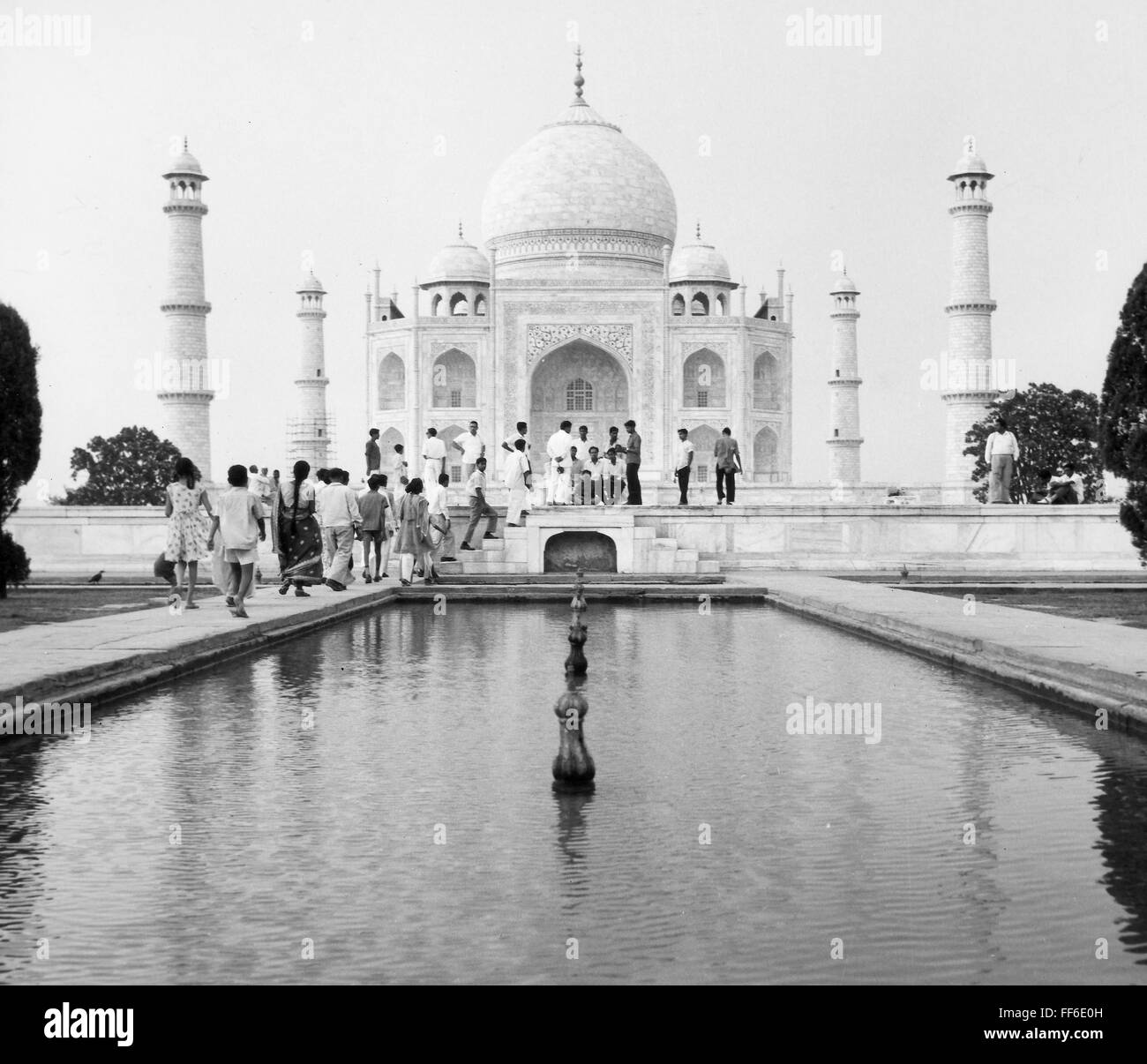 INDIA: TAJ MAHAL, c1960. /nThe Taj Mahal at Agra, the marble mausoleum ...