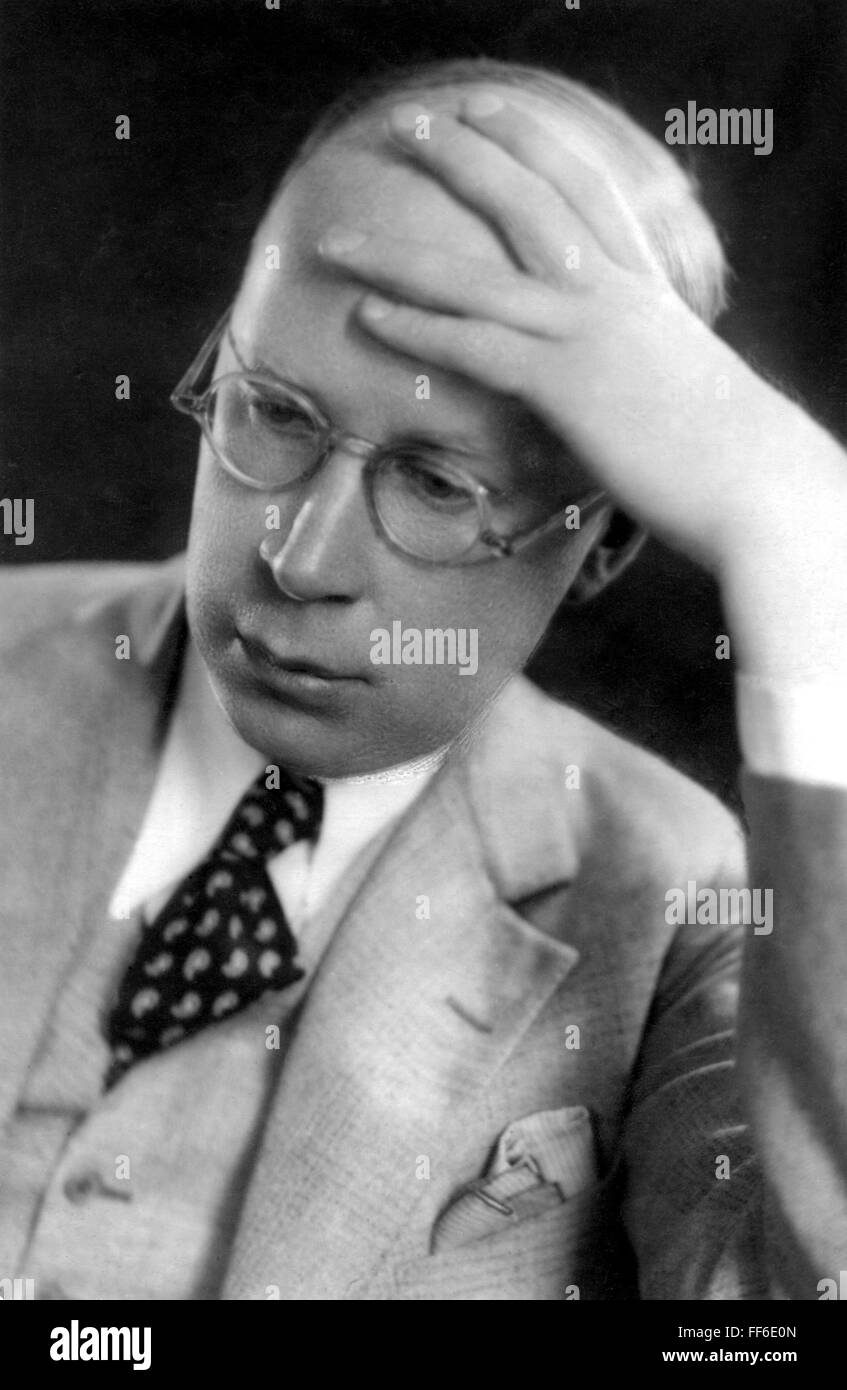 SERGEI PROKOFIEV (1891-1953). /nRussian composer. Photographed in 1938 ...