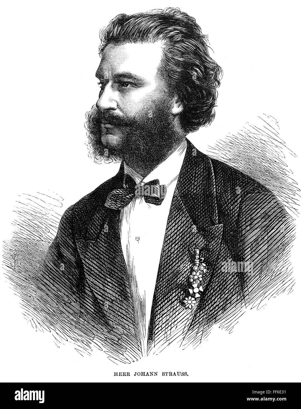 JOHANN STRAUSS (1825-1899). /nJohann Strauss the Younger. Austrian ...