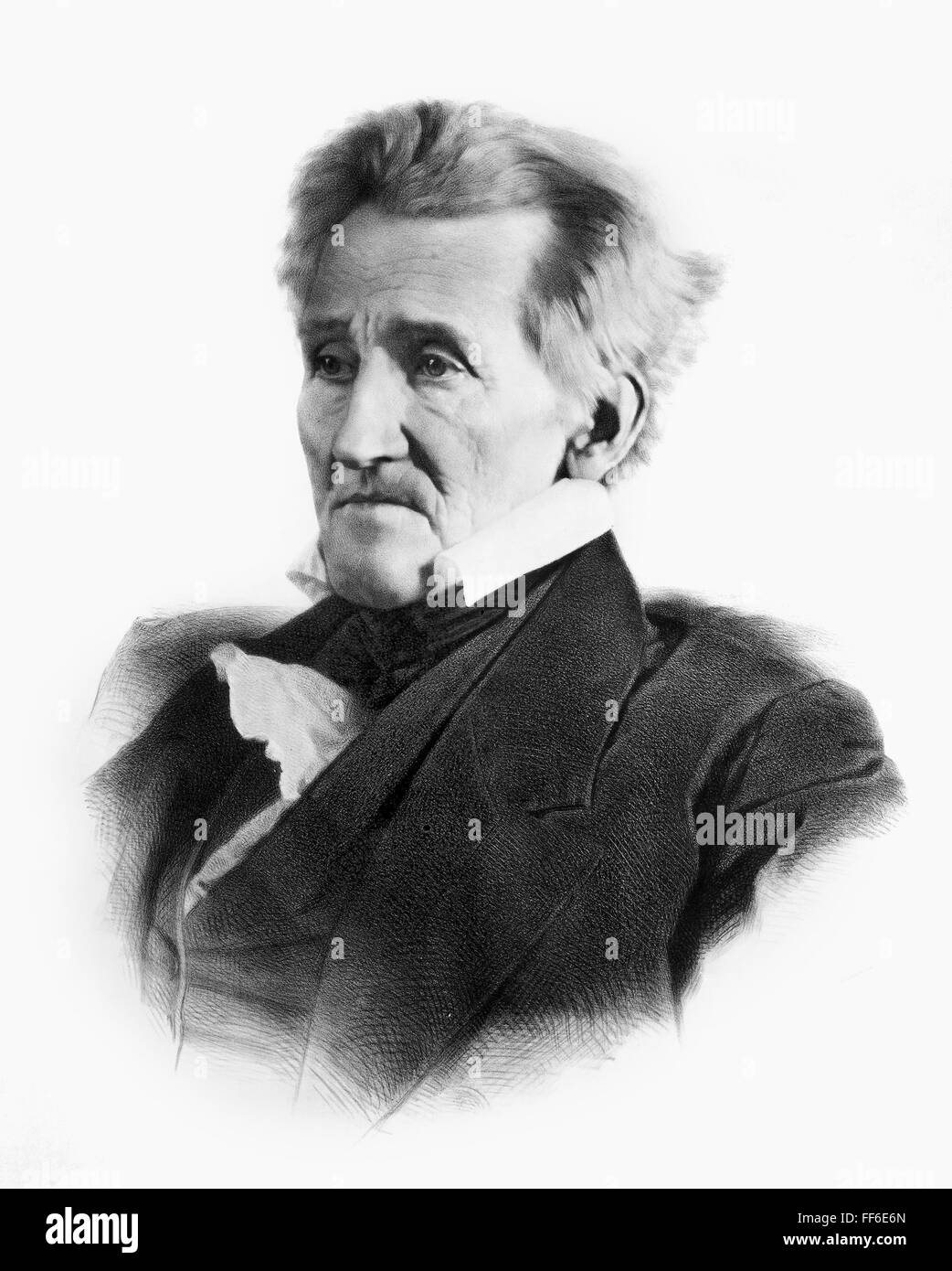 ANDREW JACKSON (1767-1845). /nSeventh President of the United States ...