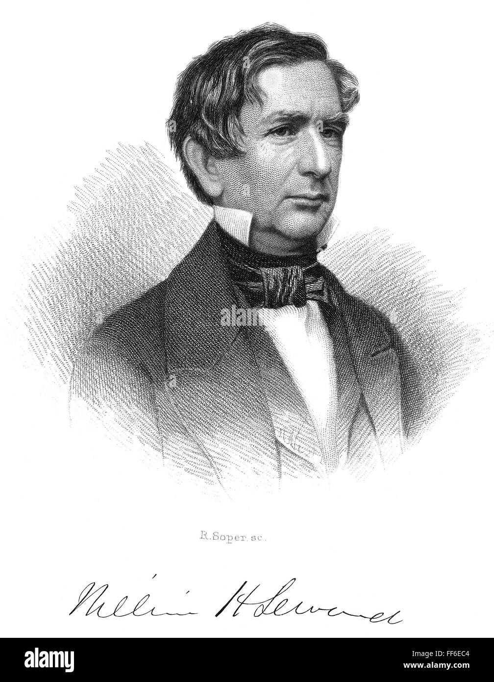 WILLIAM SEWARD (1801-1872). /nAmerican statesman. Steel engraving, 19th ...