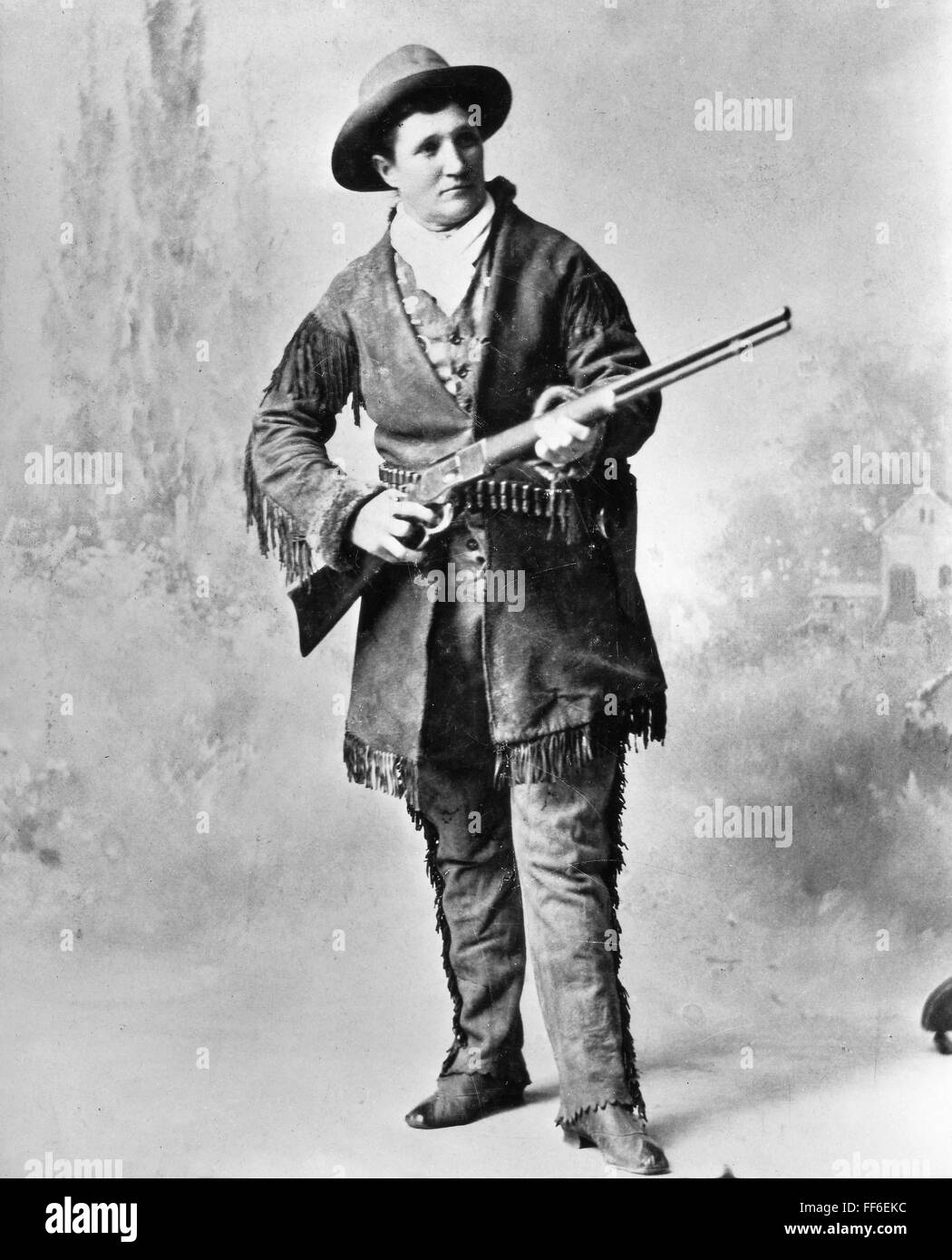 CALAMITY JANE (c1852-1903). /nMartha Jane Canary Burke. American ...