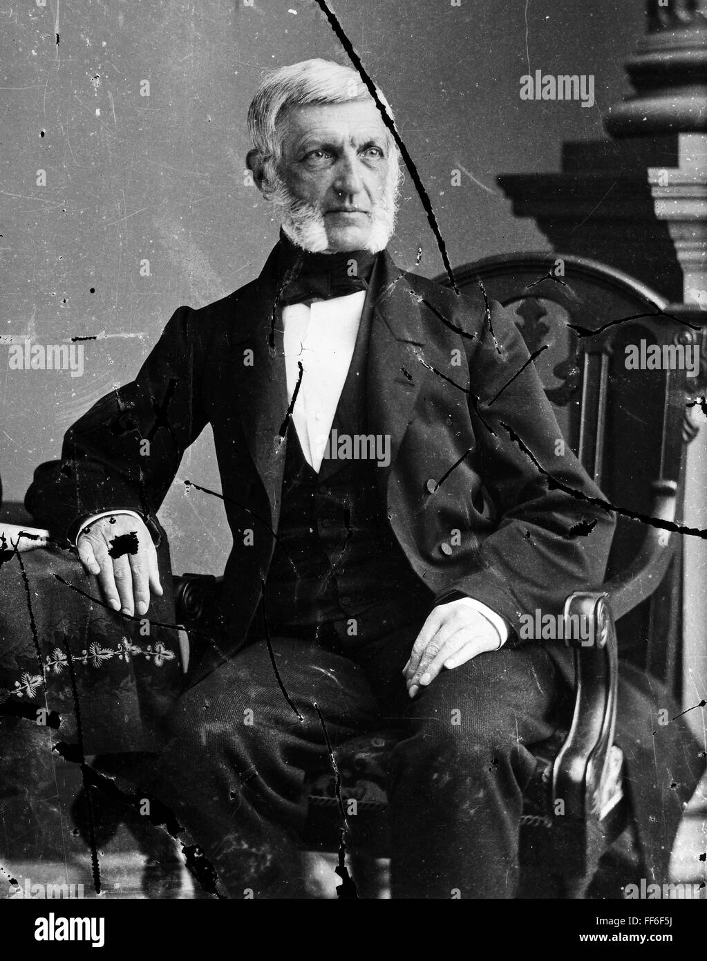 GEORGE BANCROFT (1800-1891). /nAmerican historian. Photographed by ...