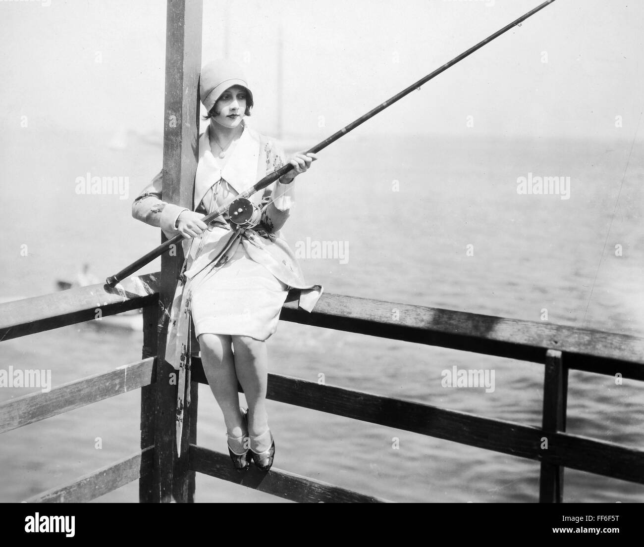 SILENT FILM STILL: SPORTS./nActress Audrey Ferris in a scene from a ...