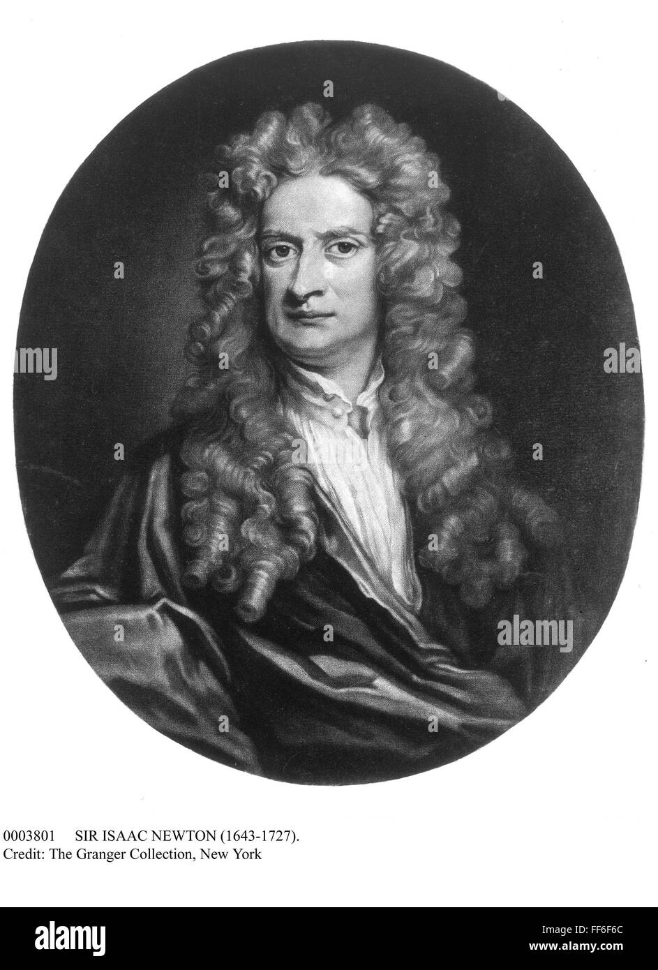 SIR ISAAC NEWTON (1643-1727). /nEnglish physicist and mathematician ...