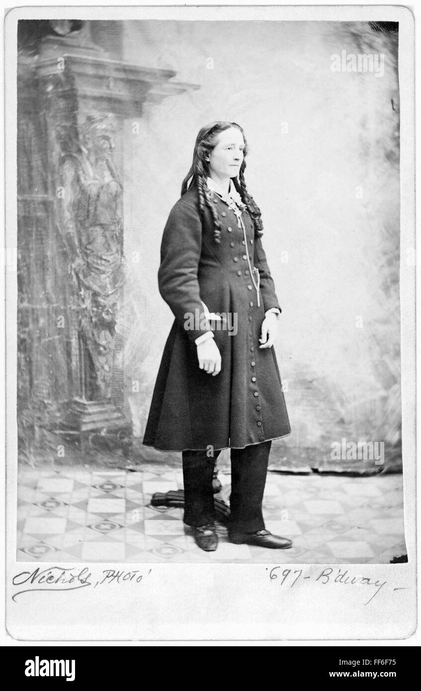 MARY EDWARDS WALKER (1832-1919). American physician and women's rights ...