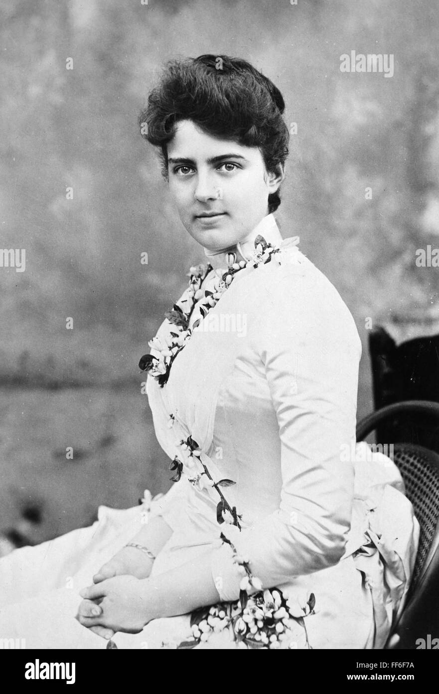 FRANCES FOLSOM CLEVELAND /n(1864-1947). Wife of U.S. President Grover ...