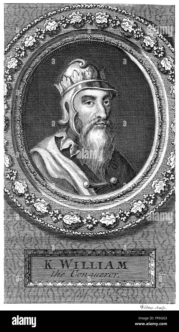WILLIAM THE CONQUEROR /n(1027-1087). King of England, 1066-87 ...