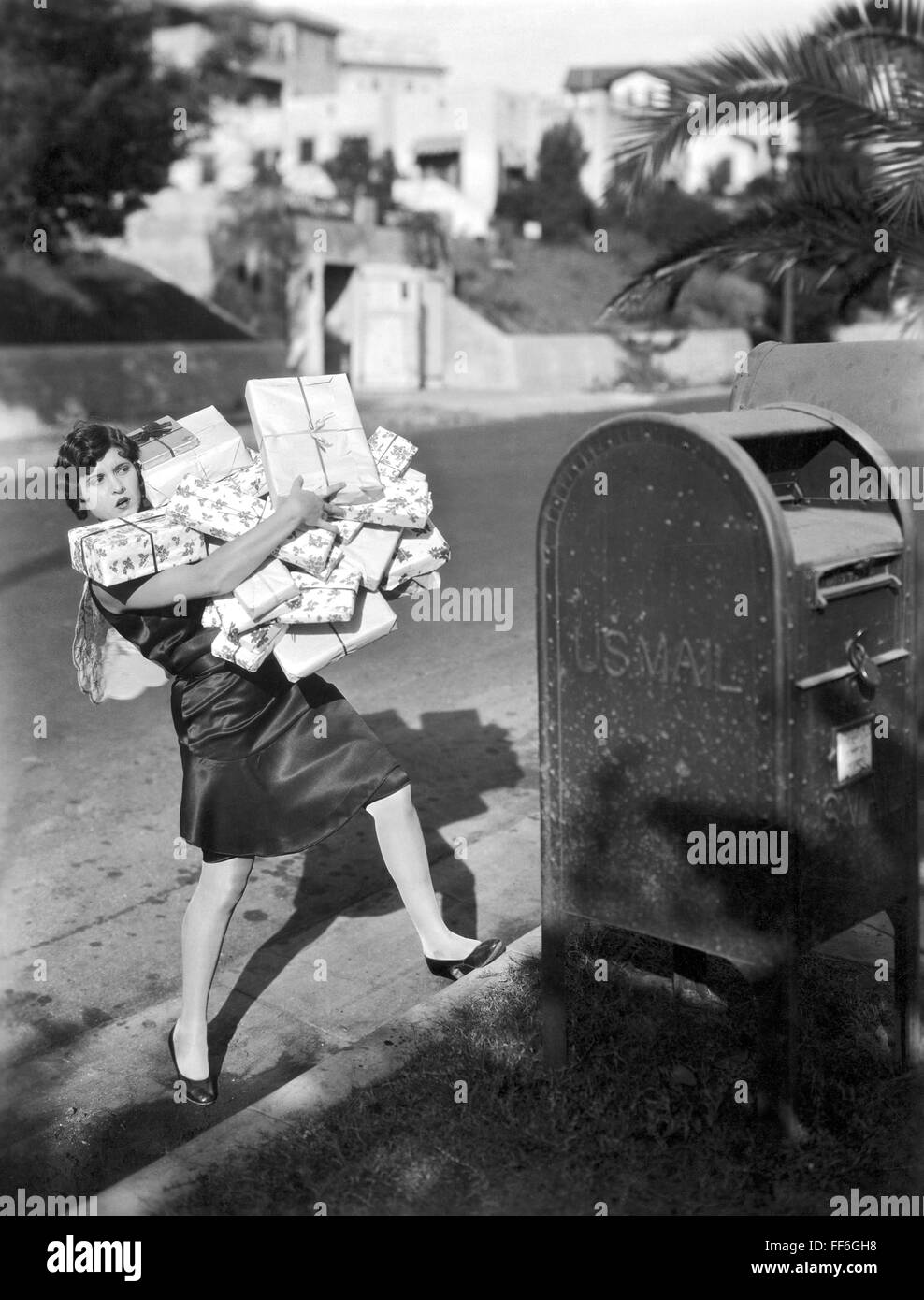 SILENT FILM STILL: WOMAN Stock Photo - Alamy