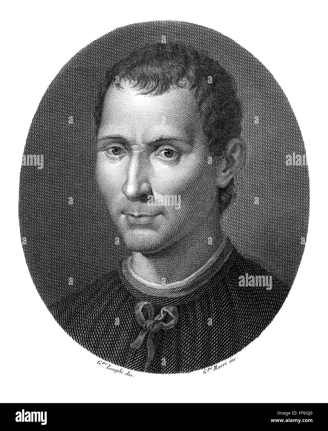 NICCOLO MACHIAVELLI /n(1469-1527). Italian statesman and political ...