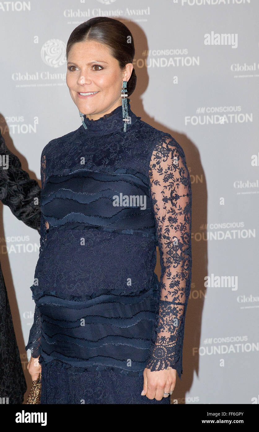 Stockhol, 10-02-2016 HRH Crown Princess Victoria HRH Crown Princess ...