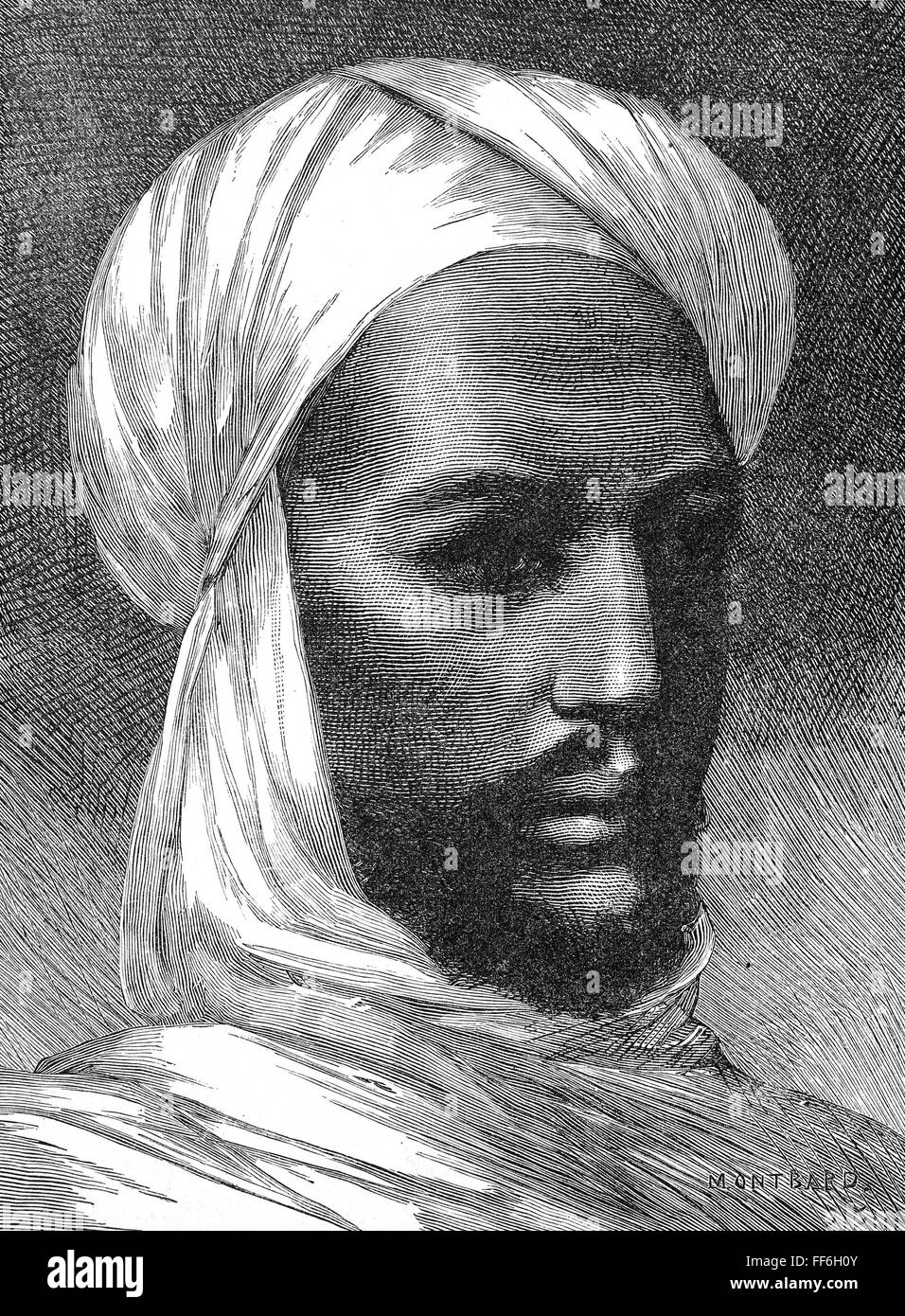 MOHAMMED AHMED (1843-1885). /nCalled the Mahdi. Sudanese leader. Wood ...