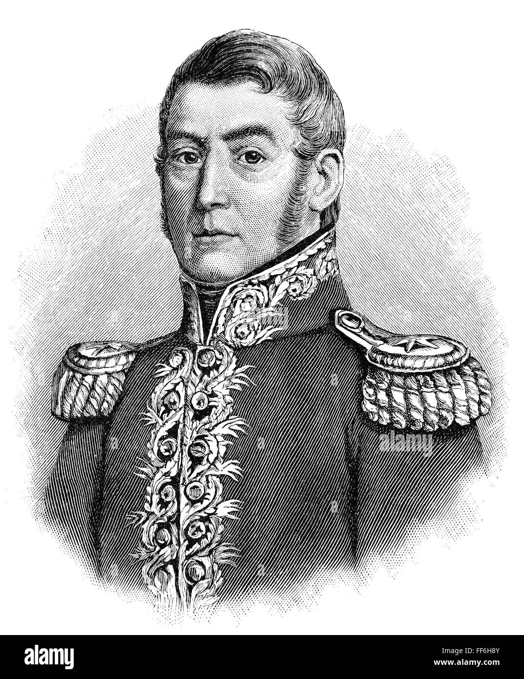 JOSE de SAN MARTIN /n(1778-1850). Argentinian soldier and statesman ...