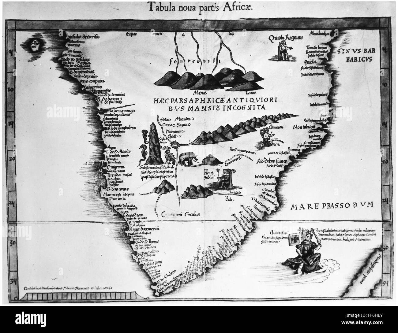 13th Century Africa Tribes Map