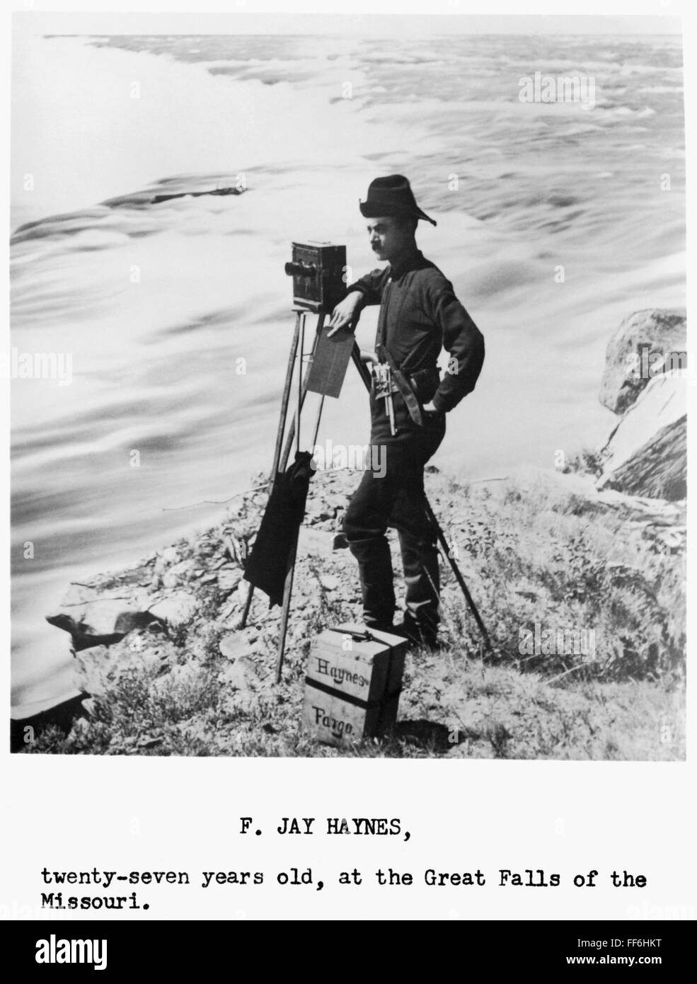 F. JAY HAYNES (1853-1921). /nAmerican photographer. Photographed at the ...