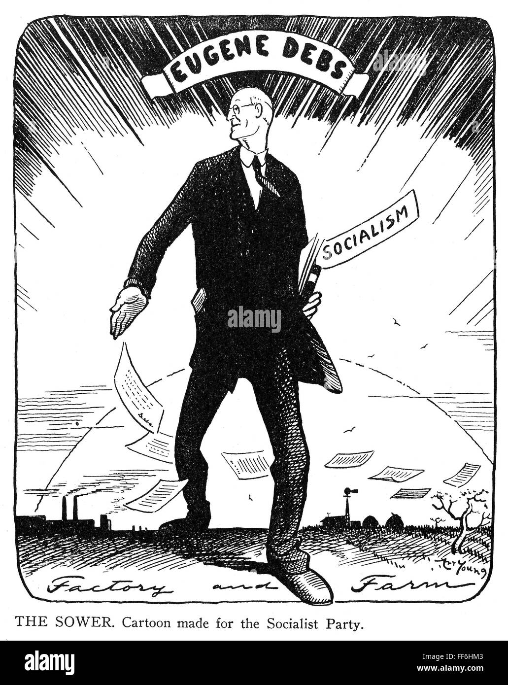 EUGENE DEBS (1855-1926). /nEugene Victor Debs. American Socialist ...