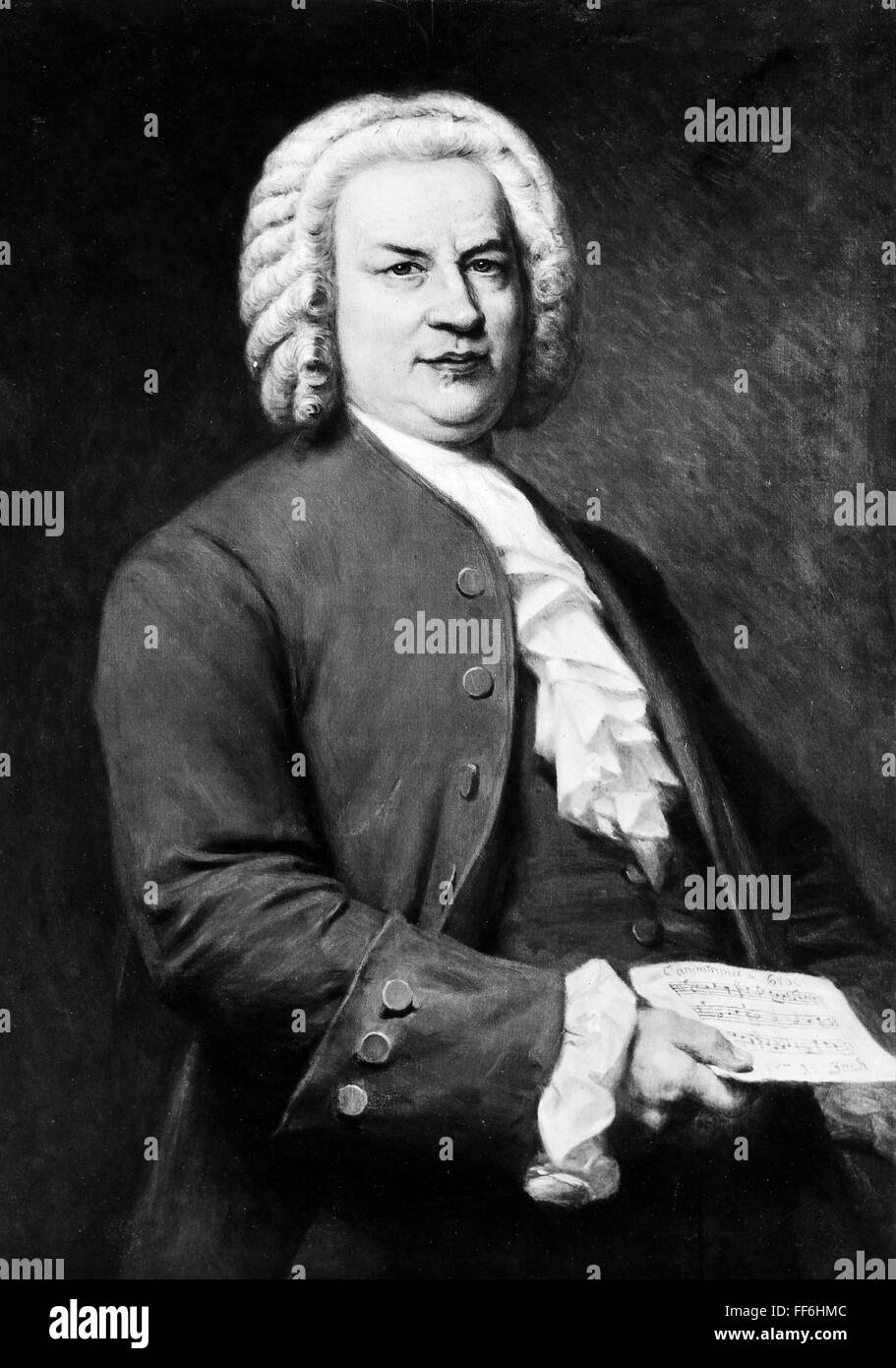 JOHANN SEBASTIAN BACH /n(1685-1750). German organist and composer ...