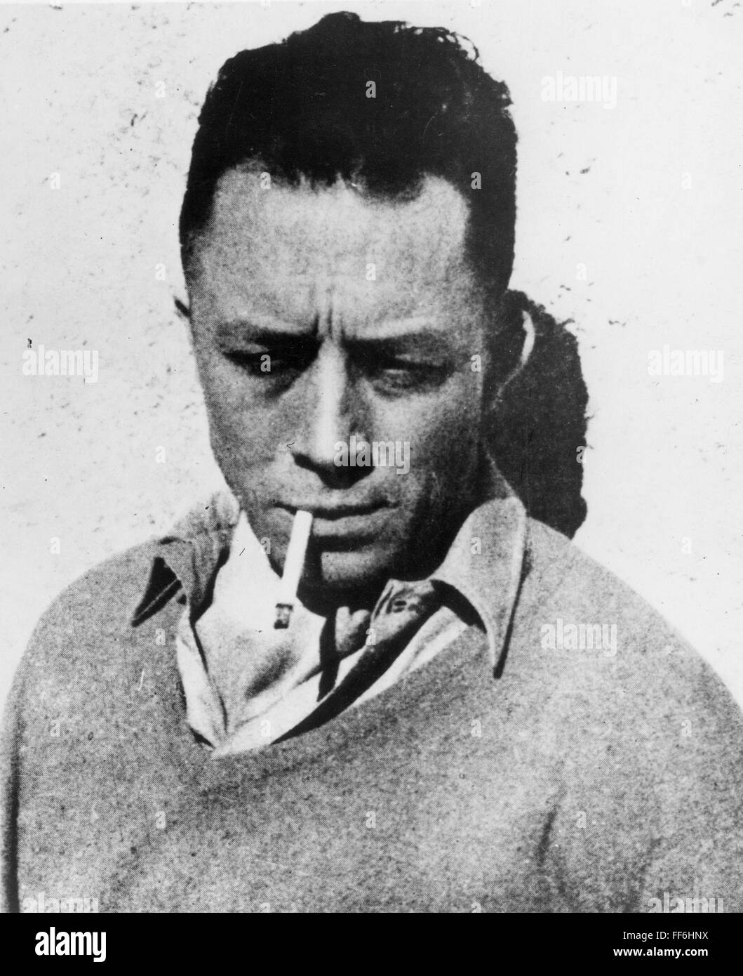 ALBERT CAMUS (1913-1960). /nFrench witer Stock Photo - Alamy