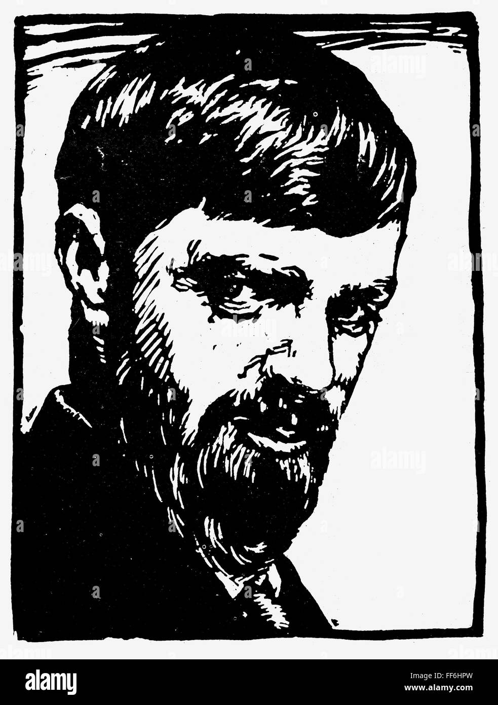 DAVID HERBERT LAWRENCE /n(1885-1930). English novelist Stock Photo - Alamy