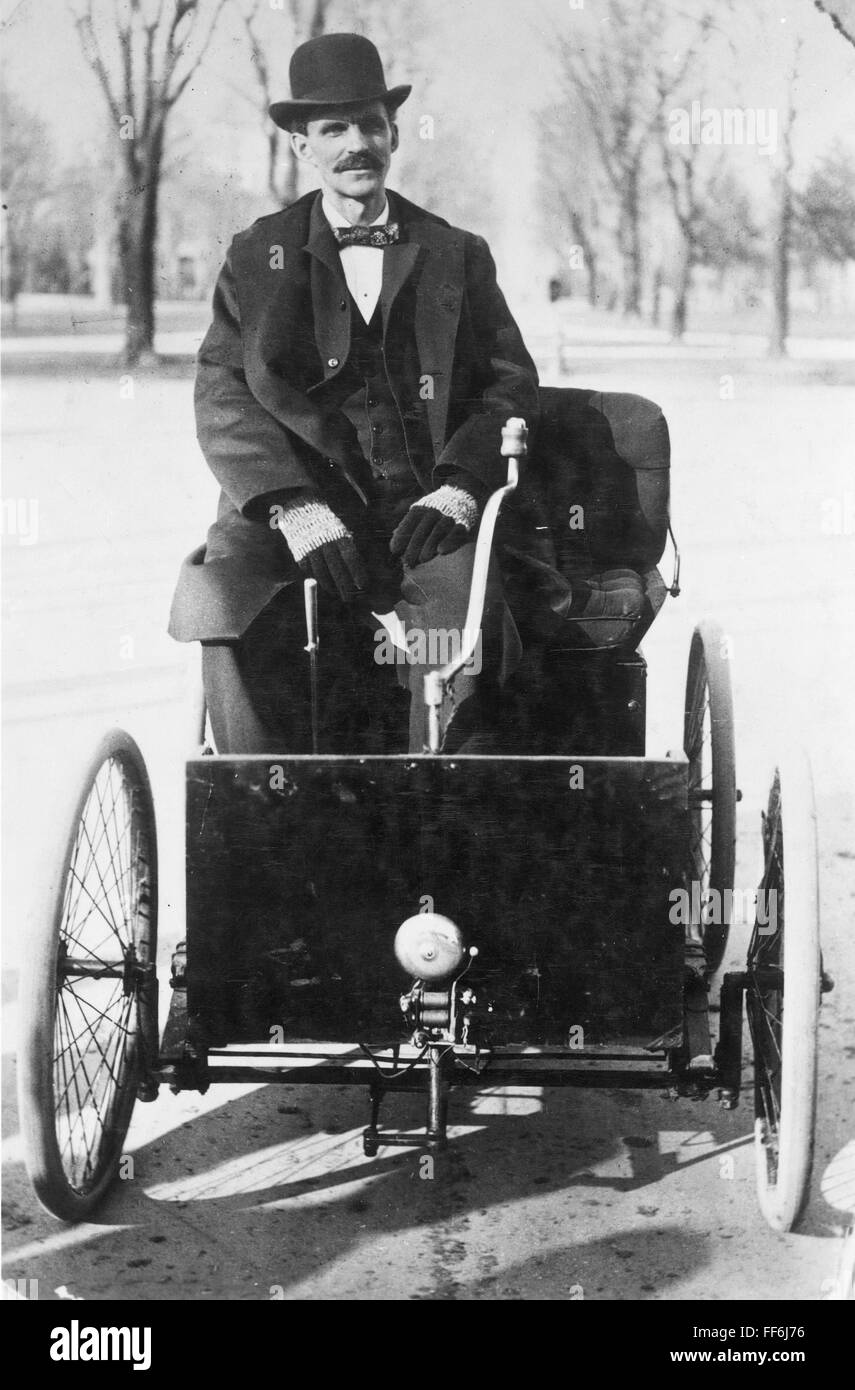 HENRY FORD (1863-1947). /nAmerican automobile manufacturer. With his ...