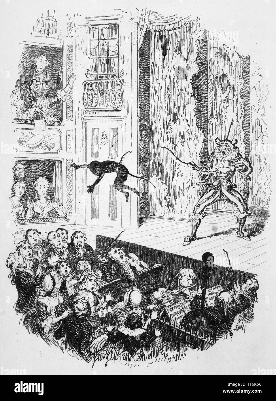 JOSEPH GRIMALDI (1779-1837). /nEnglish comic actor, pantomimist and ...