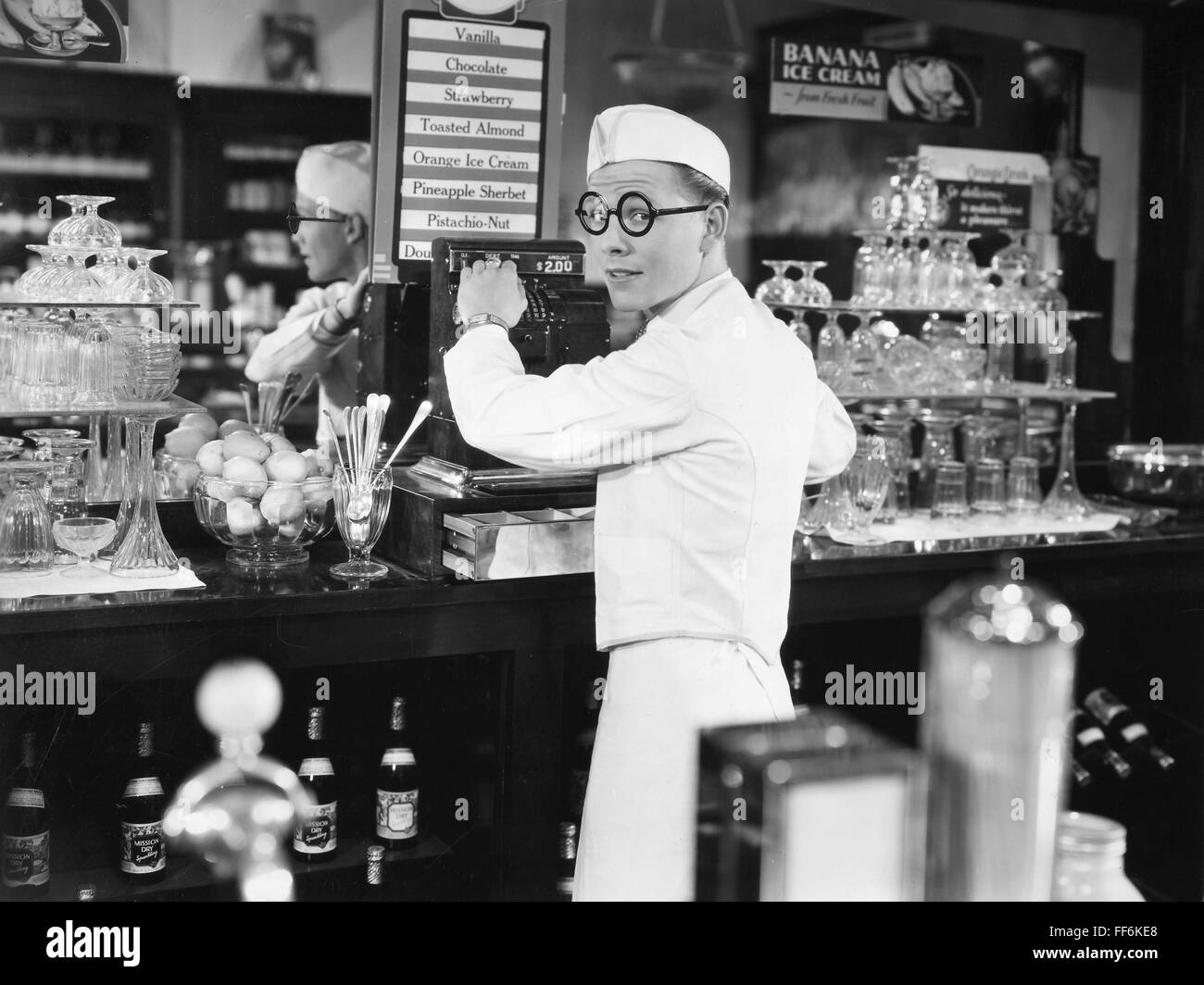 SILENT FILM STILL: STORES./nAmerican actor Kenneth Howell in a scene ...