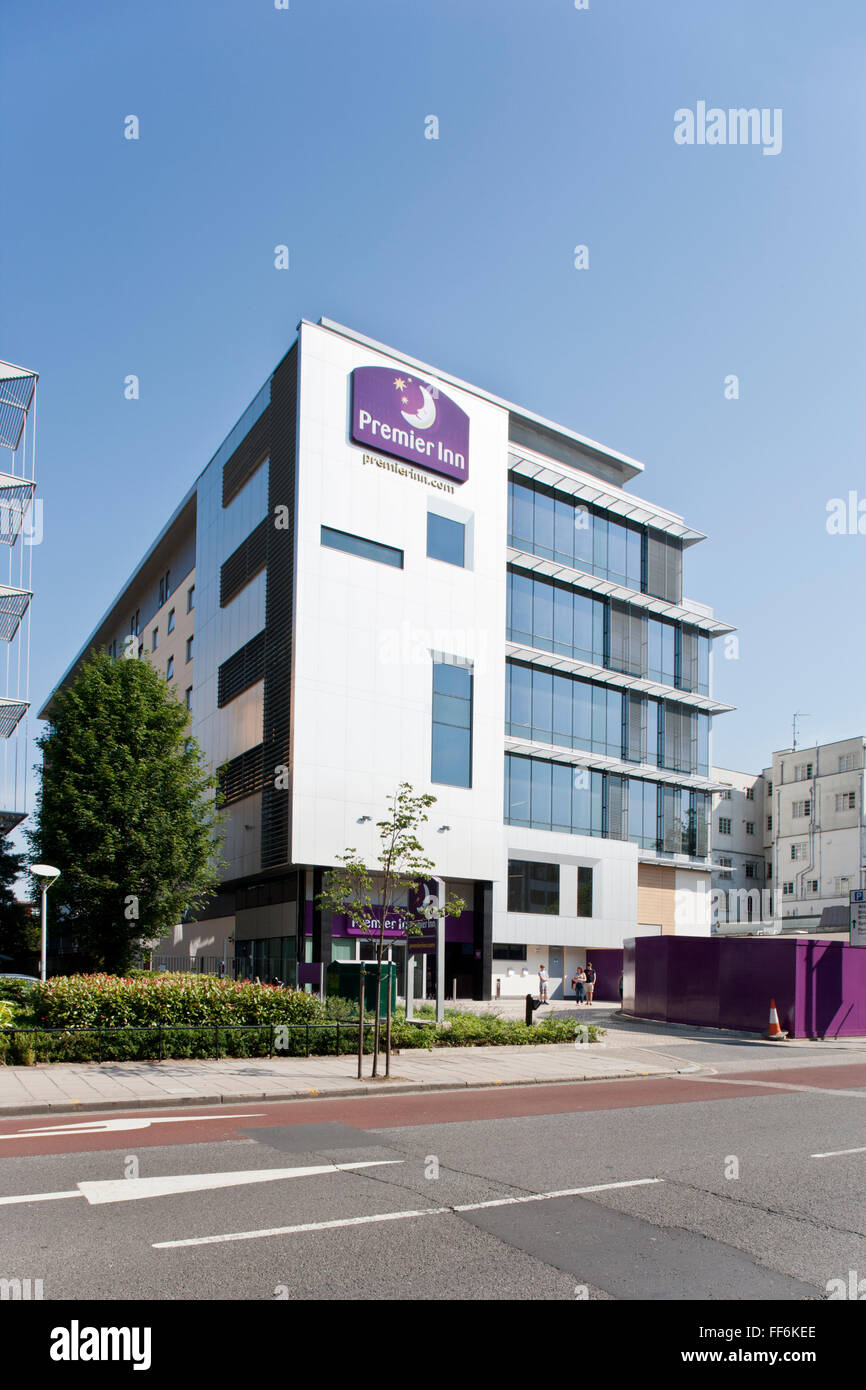 Premier Inn Hotel, Ealing, London designed by MAA Architects Stock ...