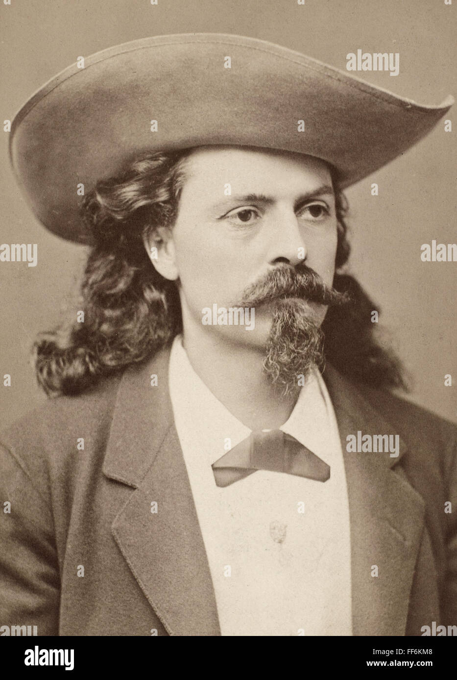WILLIAM F. CODY (1846-1917). /nWilliam Frederick Cody. Known as Buffalo ...