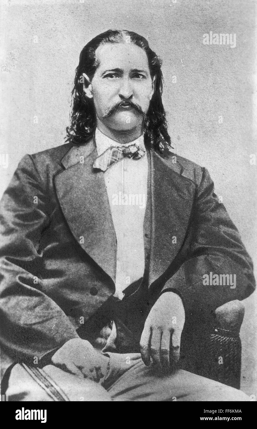 WILD BILL HICKOK (1837-1876). /nNΘ James Butler Hickock. American scout ...