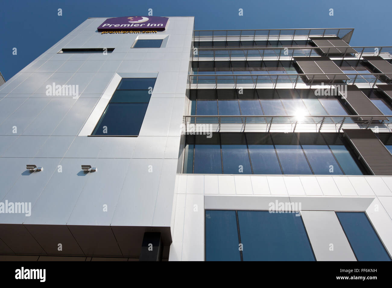 Premier Inn Hotel, Ealing, London designed by MAA Architects Stock ...