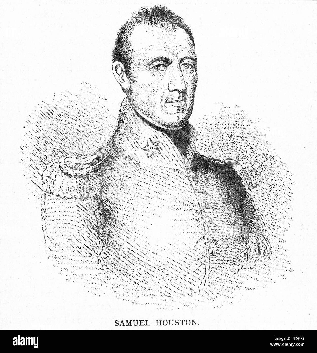 SAM HOUSTON (1793-1863). /nAmerican soldier and political leader ...