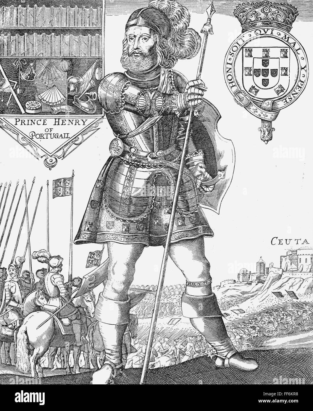 HENRY THE NAVIGATOR /n(1394-1460). Prince of Portugal and patron of ...