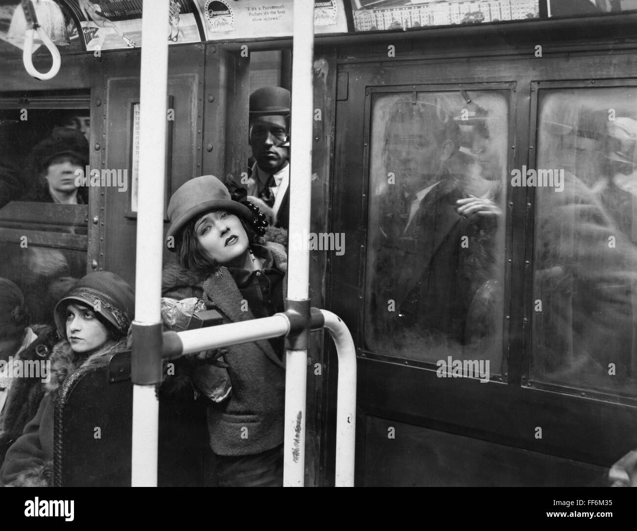 SILENT FILM STILL: TRAINS Stock Photo - Alamy