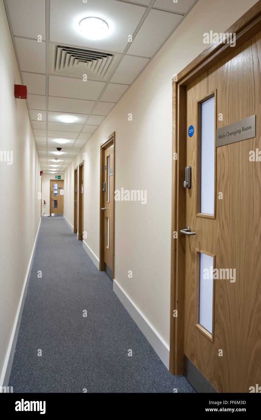 modern office corridor Stock Photo - Alamy