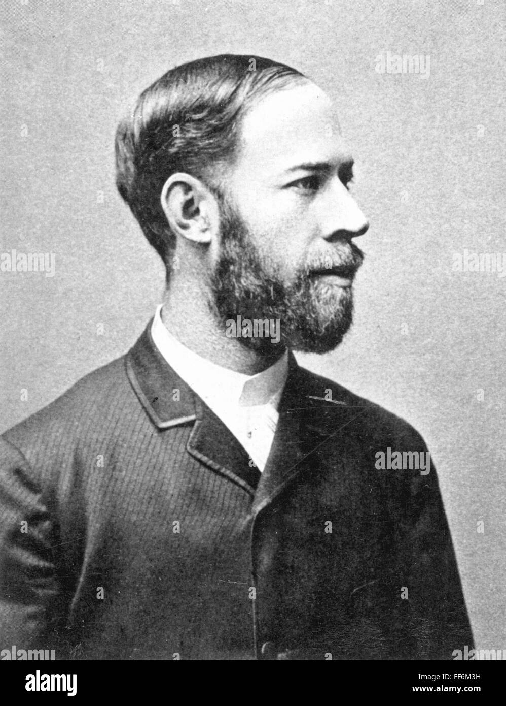 HEINRICH RUDOLPH HERTZ (1857-1894). German physicist Stock Photo - Alamy