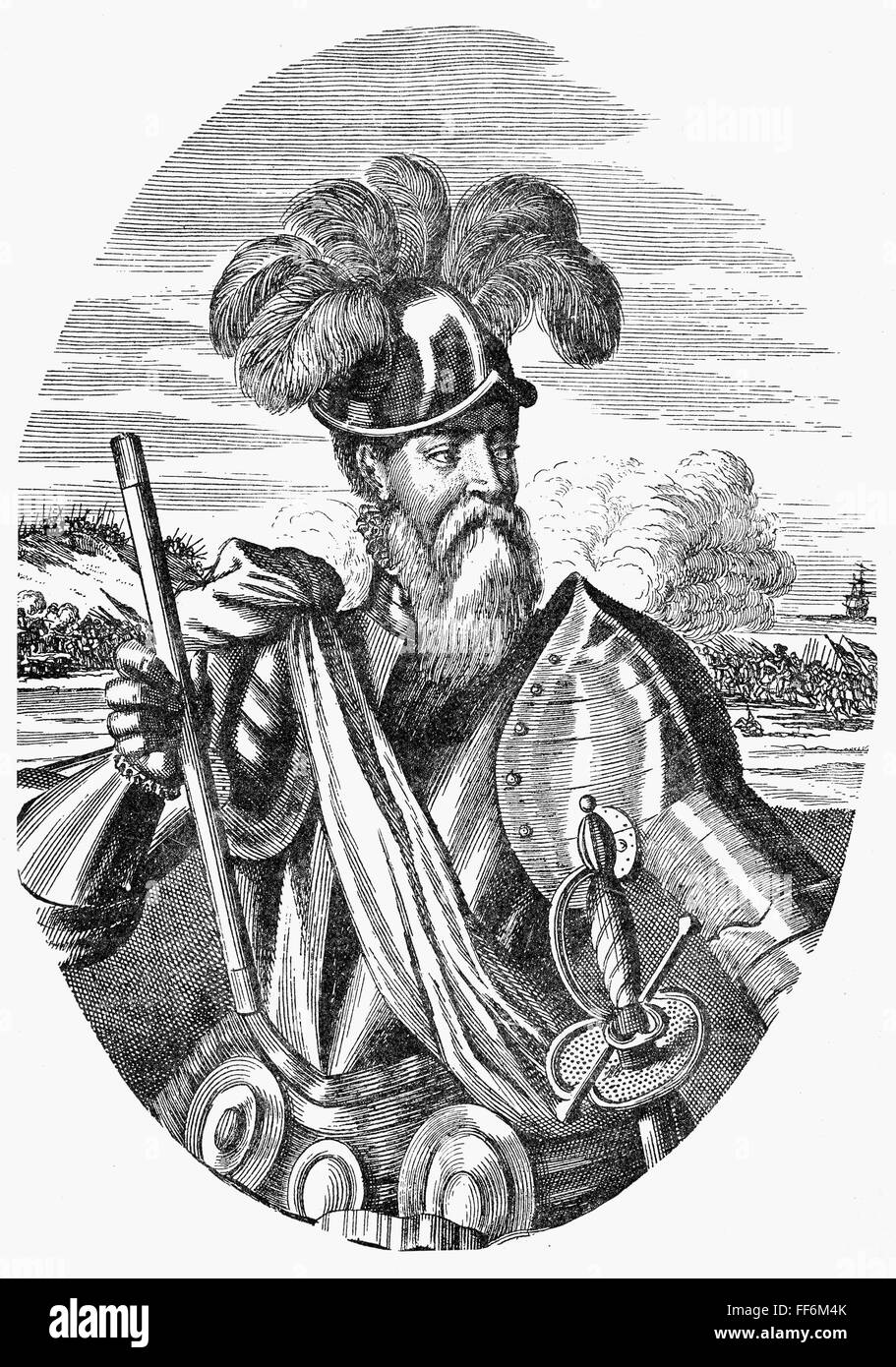 FRANCISCO PIZARRO /n(c1475-1541). Spanish conqueror of Peru. Line ...