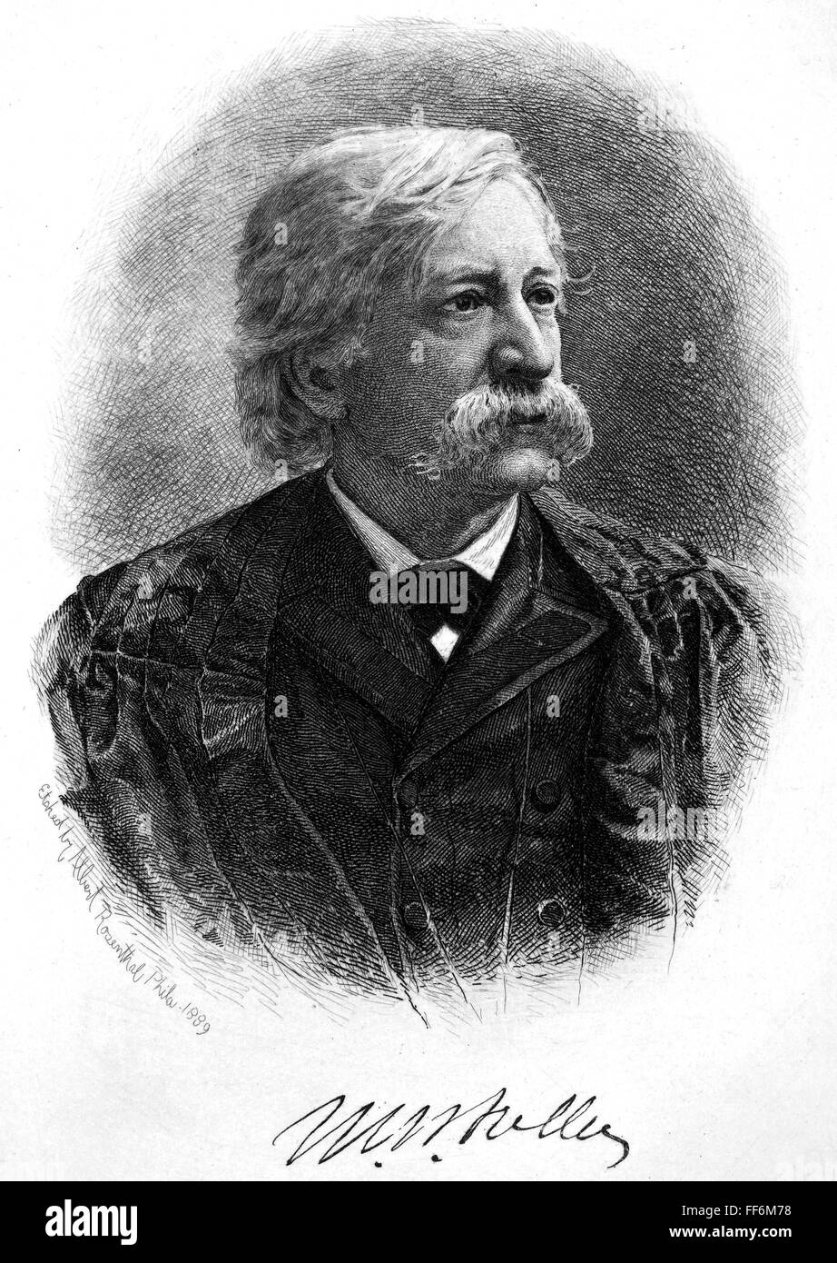 MELVILLE FULLER (1833-1910). /nChief Justice of the United States ...