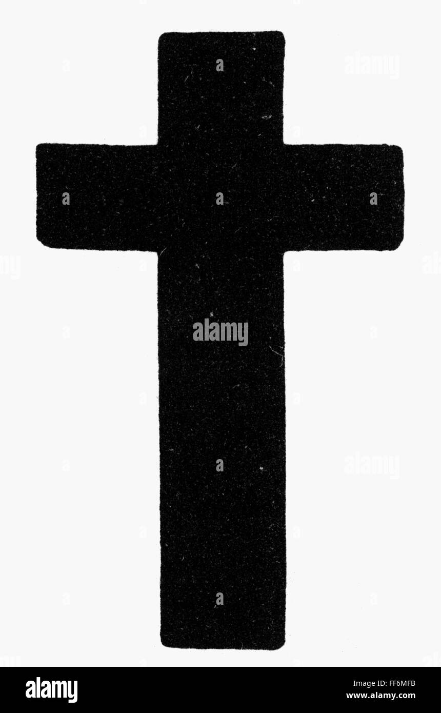 LATIN CROSS. /n'Crux ordinaria.' Stock Photo - Alamy