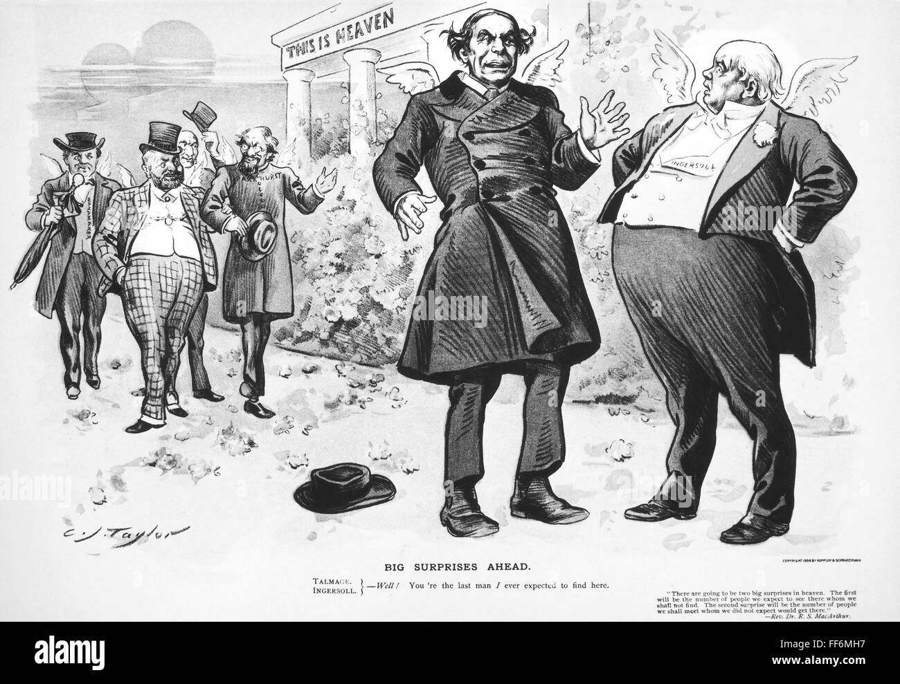 TALMADGE & INGERSOLL, 1898. /n'Big Surprises Ahead.' American ...