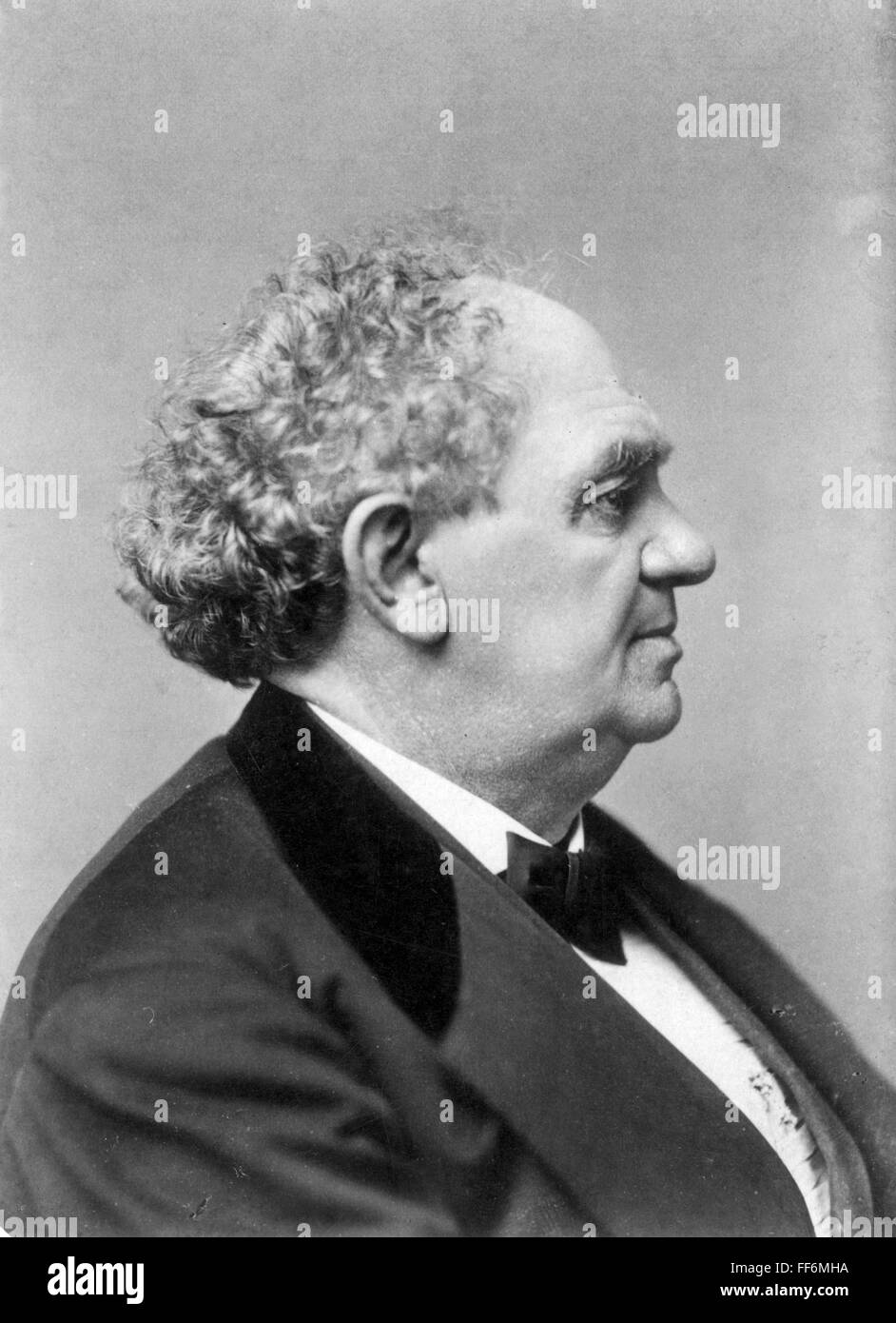 PHINEAS TAYLOR BARNUM /n(1810-1891). American showman. Original cabinet ...