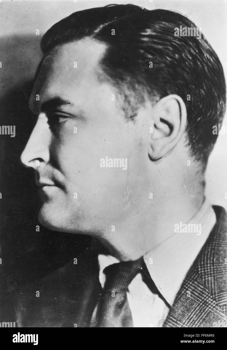 F. SCOTT FITZGERALD /n(1896-1940). Francis Scott Key Fitzgerald ...