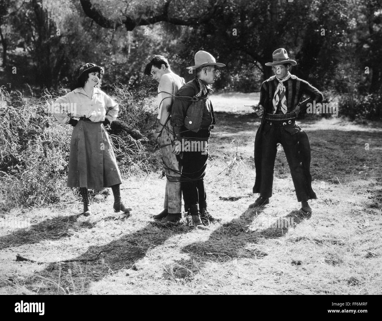 Silent movie villain hi-res stock photography and images - Alamy