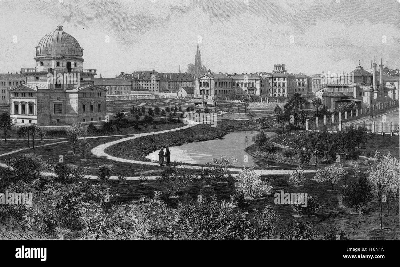 geography / travel, France, Strasbourg, buildings, university, exterior ...