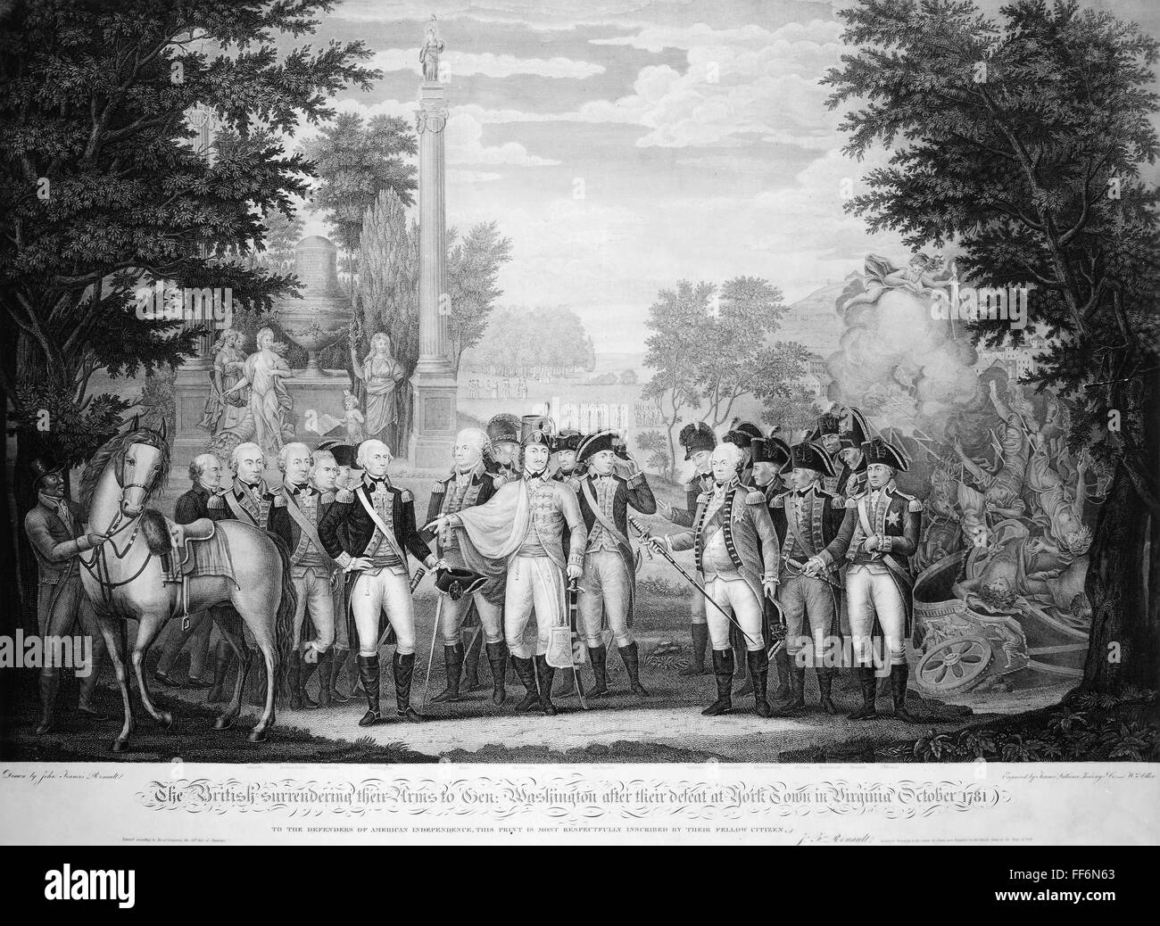 YORKTOWN: SURRENDER, 1781. /nThe British General Charles Cornwallis ...
